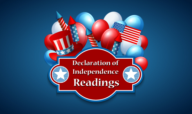 Display event - TCDLA Declaration Readings